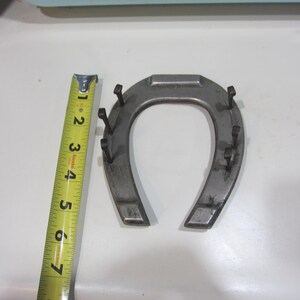 Antique Horseshoe - Vintage With Nails, Please Read Description - Etsy
