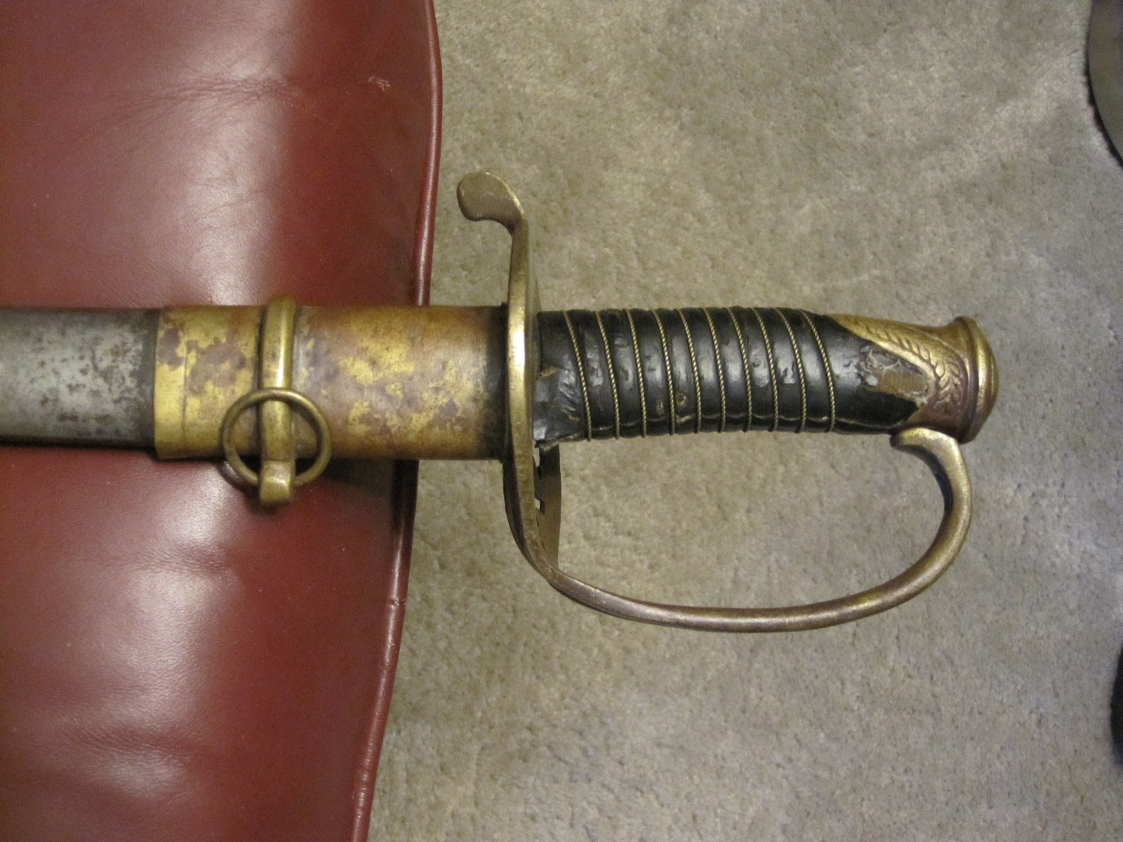 Confederate States Reenactment War Era CS Cavalry Sword W/ - Etsy