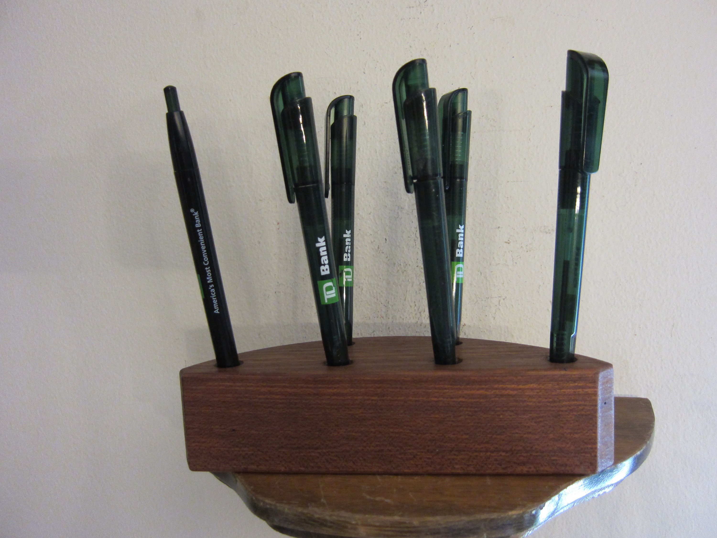 Pen Display Wood Pencil Holder Desk Organizer. - Etsy