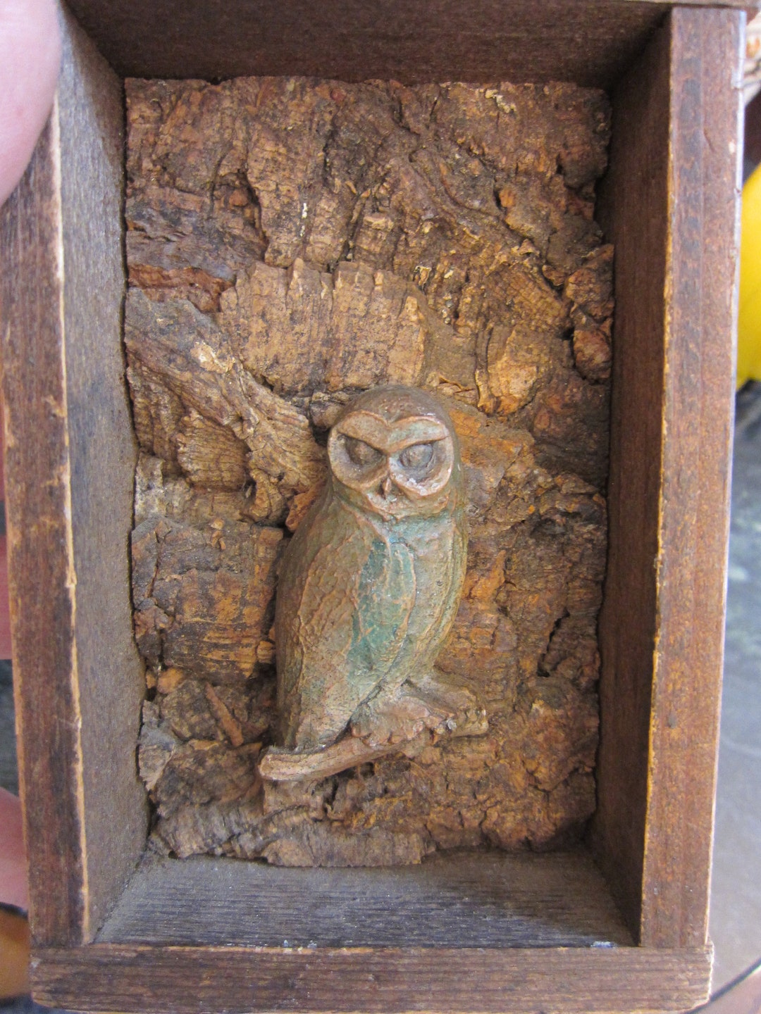 Owl Shadow Box, Small, Vintage, Country Decor - Etsy