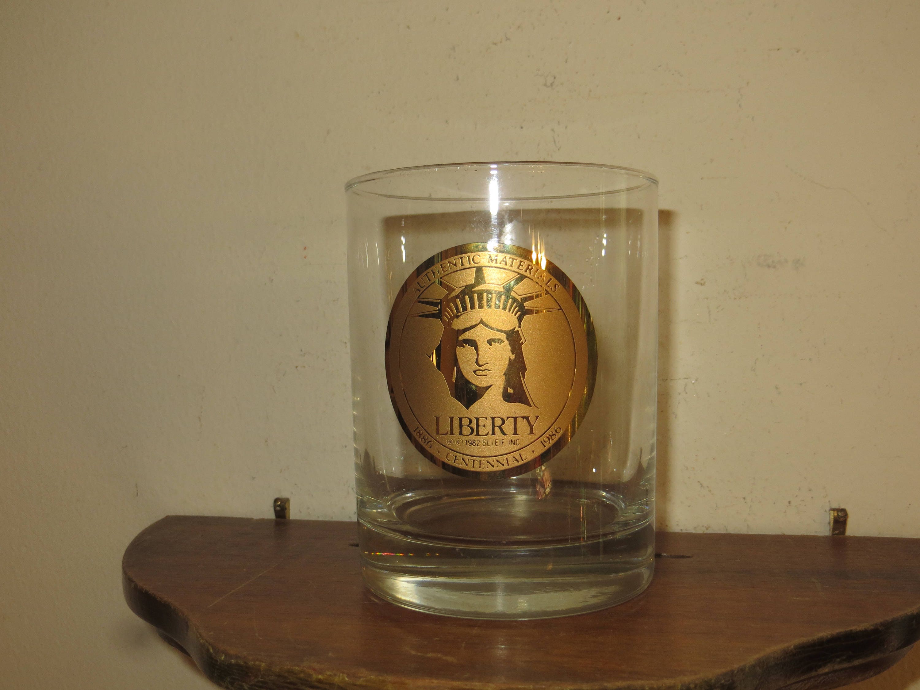 Libbey Glassware Statue of Liberty Commemorative Drink Glass. - Etsy