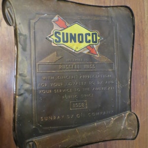 Sunray DX Oil Company Sign - Vintage Oil Find - Etsy