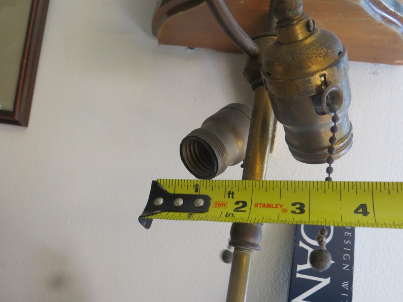 Antique 2 Socket Cluster for Leaded or Slag Glass Lamp - Etsy