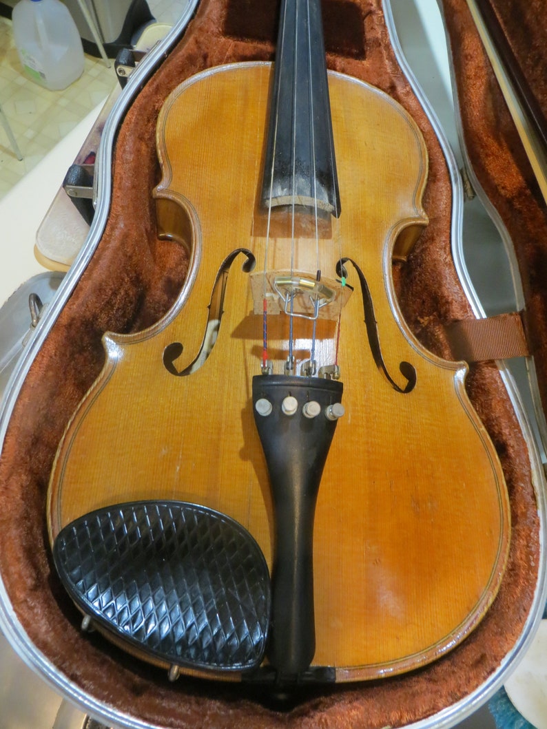 Old German Violin Ernst Martin 1900's for Restoration, Please Read ...