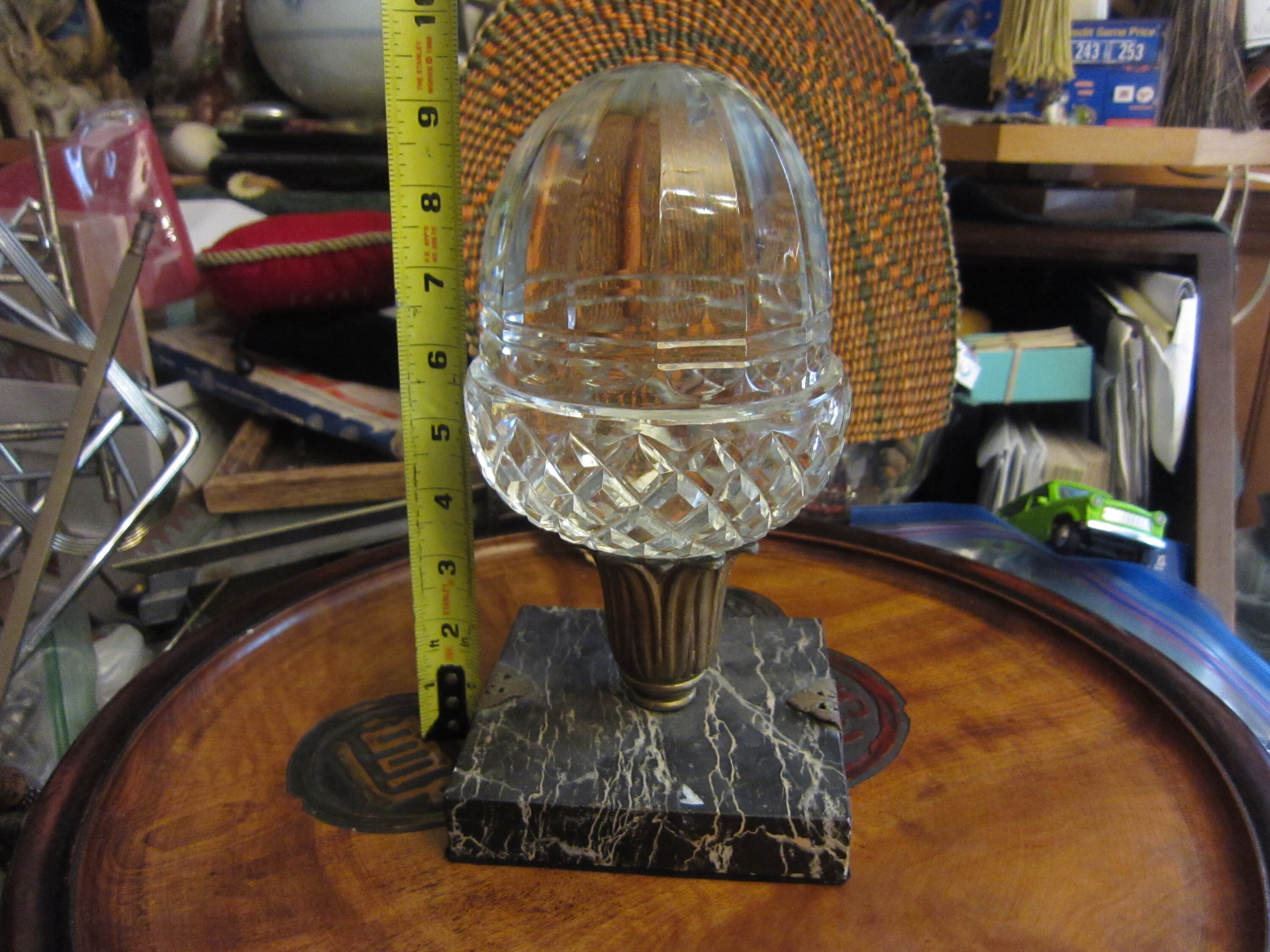 Monumental Crystal Acorn Newel Post Finial - Etsy