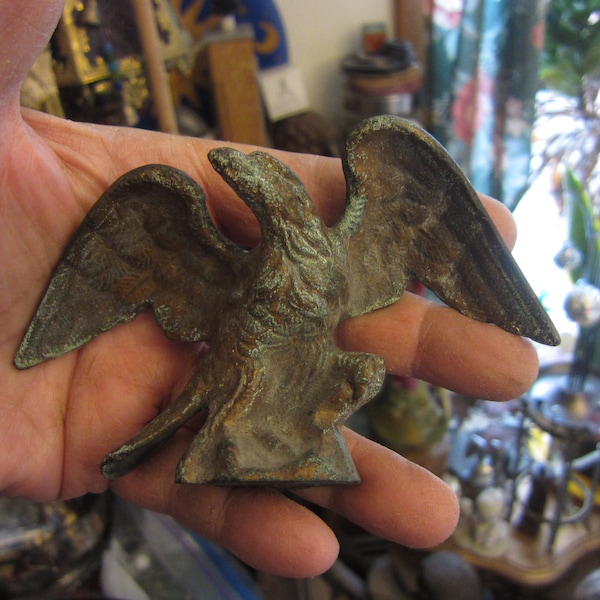 Brass Eagle Finial - Etsy