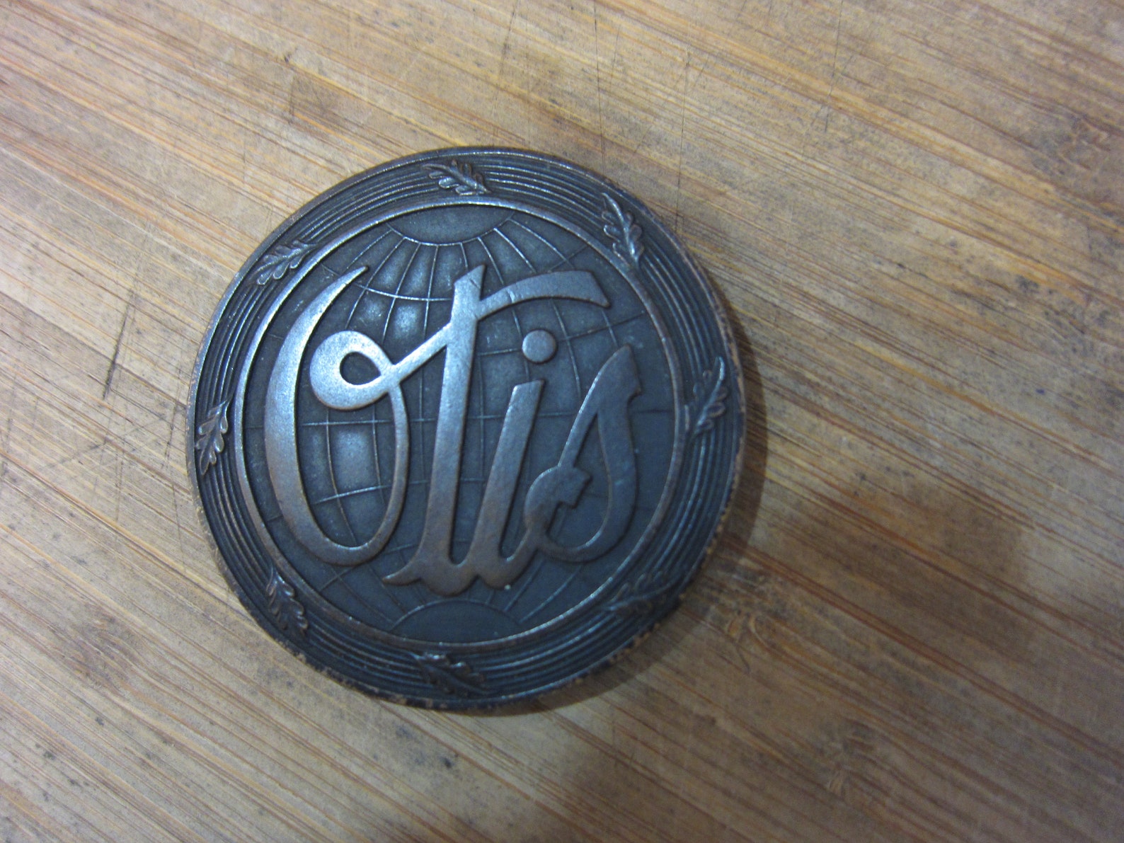 Antique Otis Elevator Car Sign Bronze Copper Nameplate Emblem, Please ...