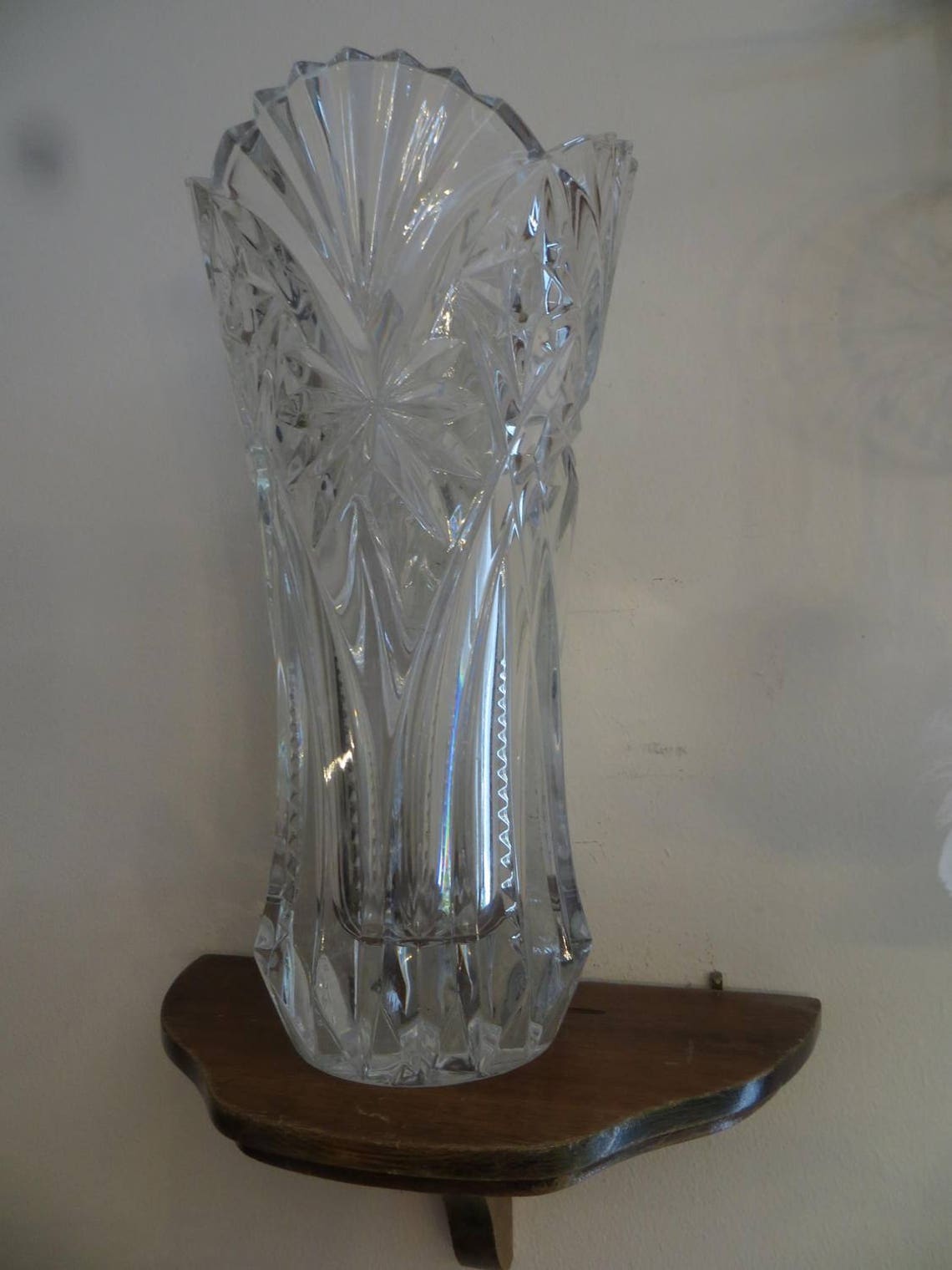 Vintage J G Durand Crystal Vase From France Large & Heavy | Etsy