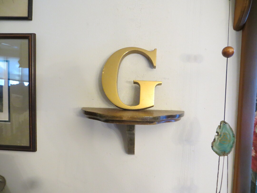 Letter G Architectural Building Letter. Bronze or Brass Heavy - Etsy