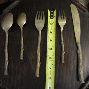 Vance Kitira Adirondack Twig Bronzeware Flatware - Vintage, Pick One ...