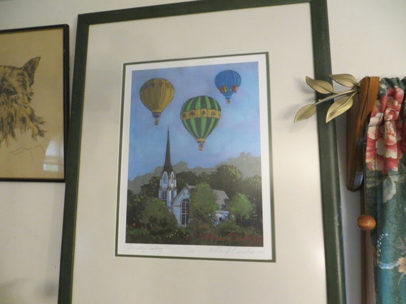 William Coombs Air Balloon Print | Etsy
