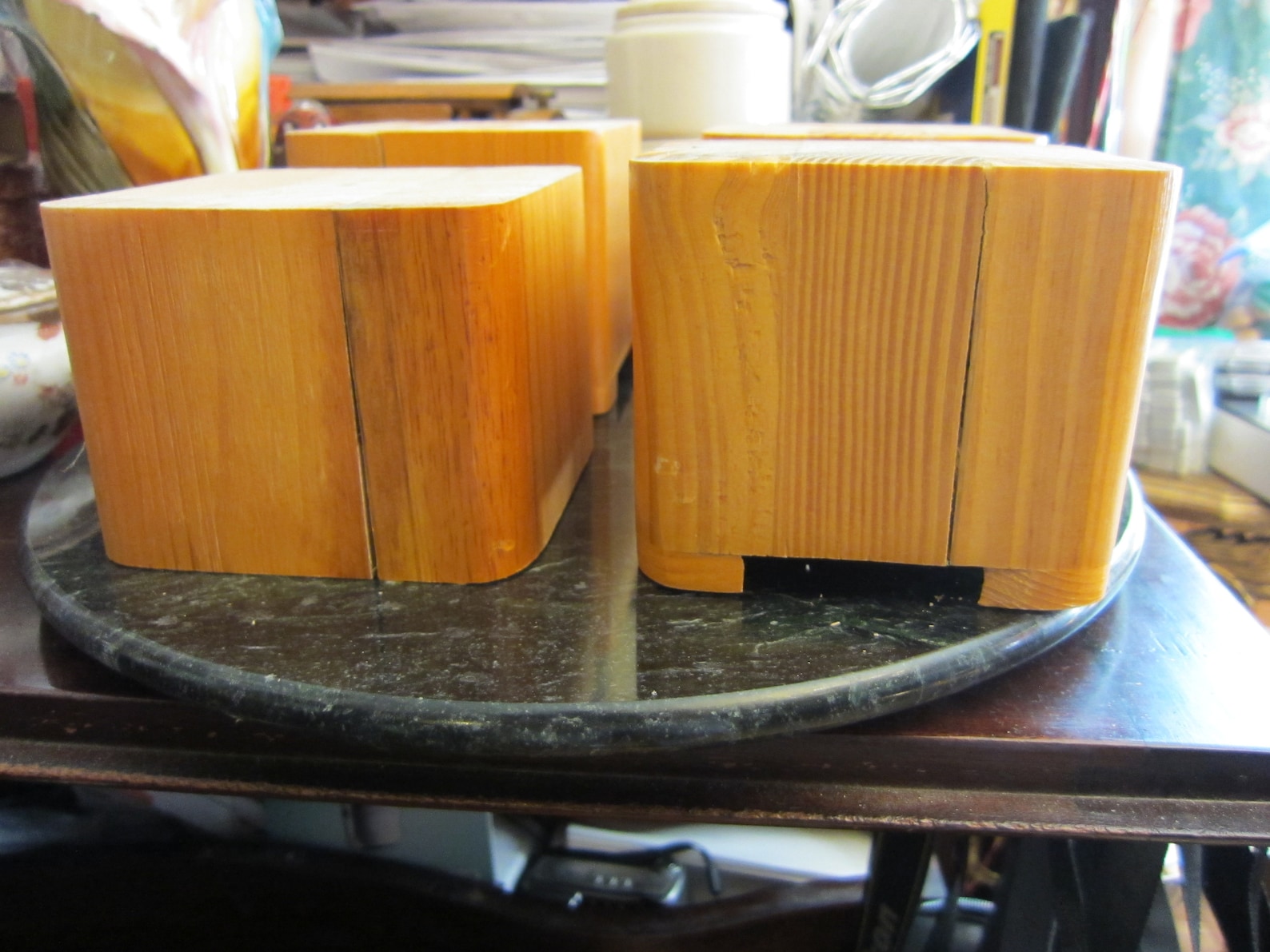 Mini Wood Chopping Block Stand Base Display Cutting Board - Etsy