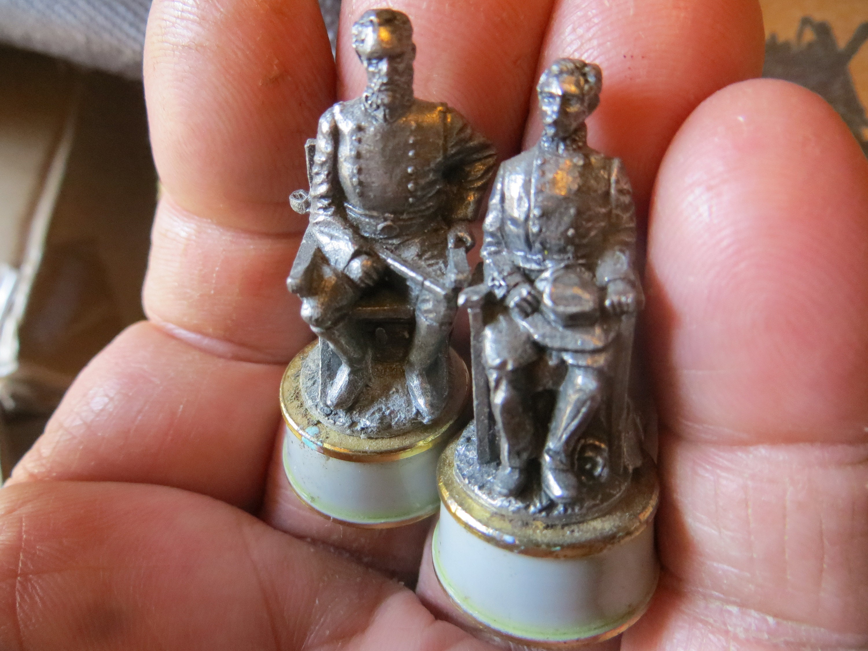 Franklin Mint Civil War Chess Set for sale | Only 2 left at -75%