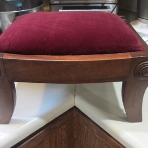 Small Footrest French Country Style Footstool, Vintage English ...