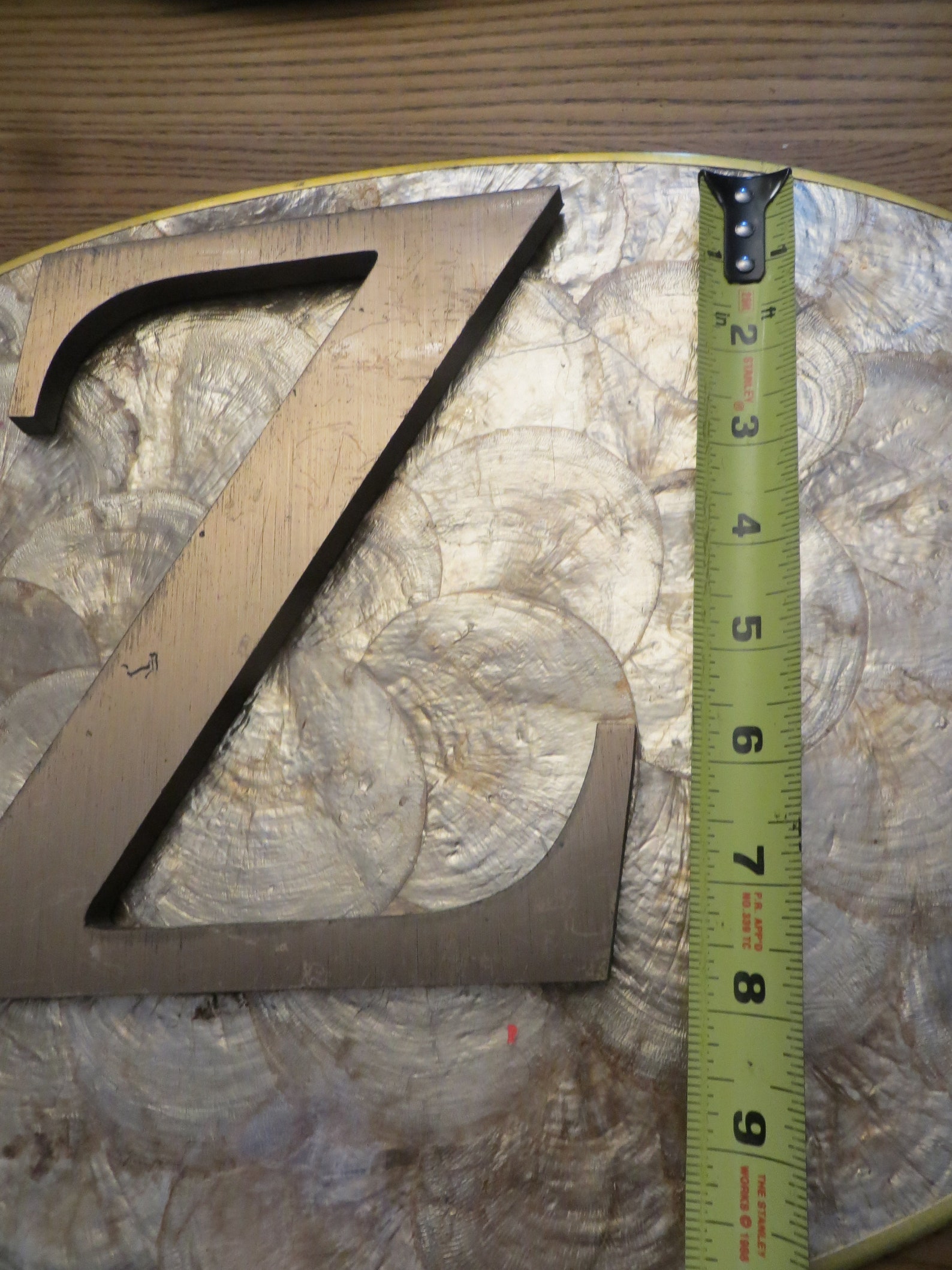 Letter Z Architectural Building Letter. Bronze or Brass Heavy - Etsy