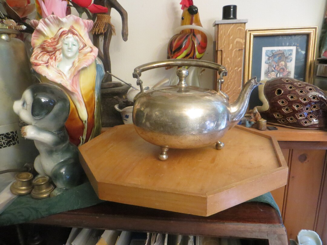 Silver-plated EPNS India Teapot #60 Vintage Tea Pot - Etsy