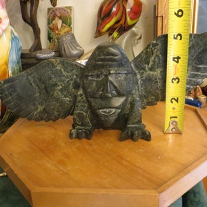 Stone Tiki Mayan Aztec Winged Man Inca Figurine Carved Birdman, Please ...