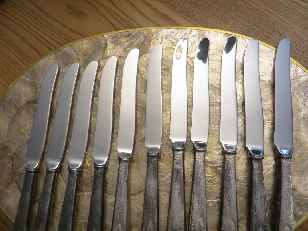 11 Insico Stainless 9 1/2" Butter Knives, Vintage - Etsy