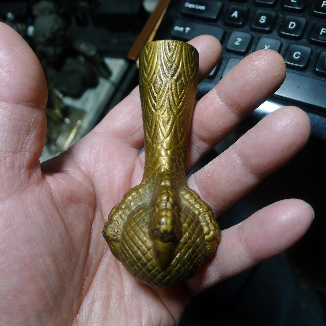 Antique 1 5 Inch Wide Cast Iron Ball Claw Foot Sleeve Replacement ...