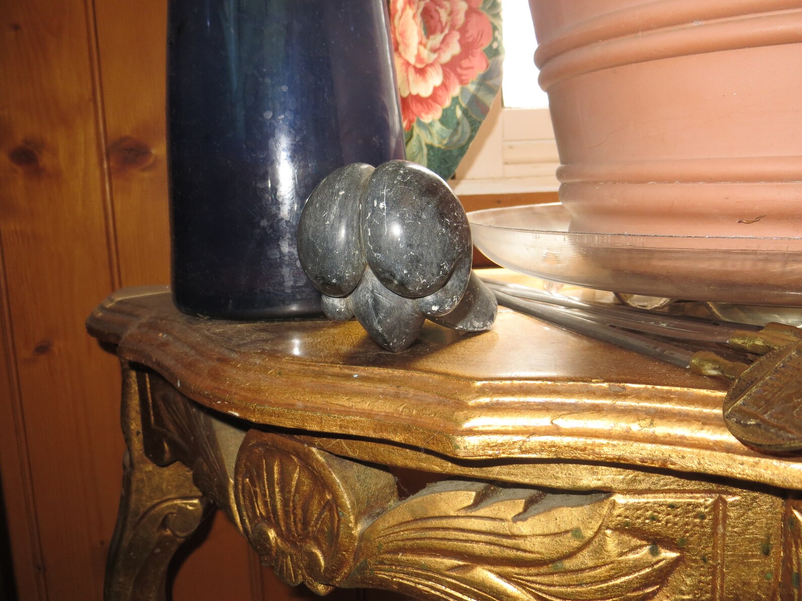 Stone Ram Head Paperweight, Carved Vintage - Etsy