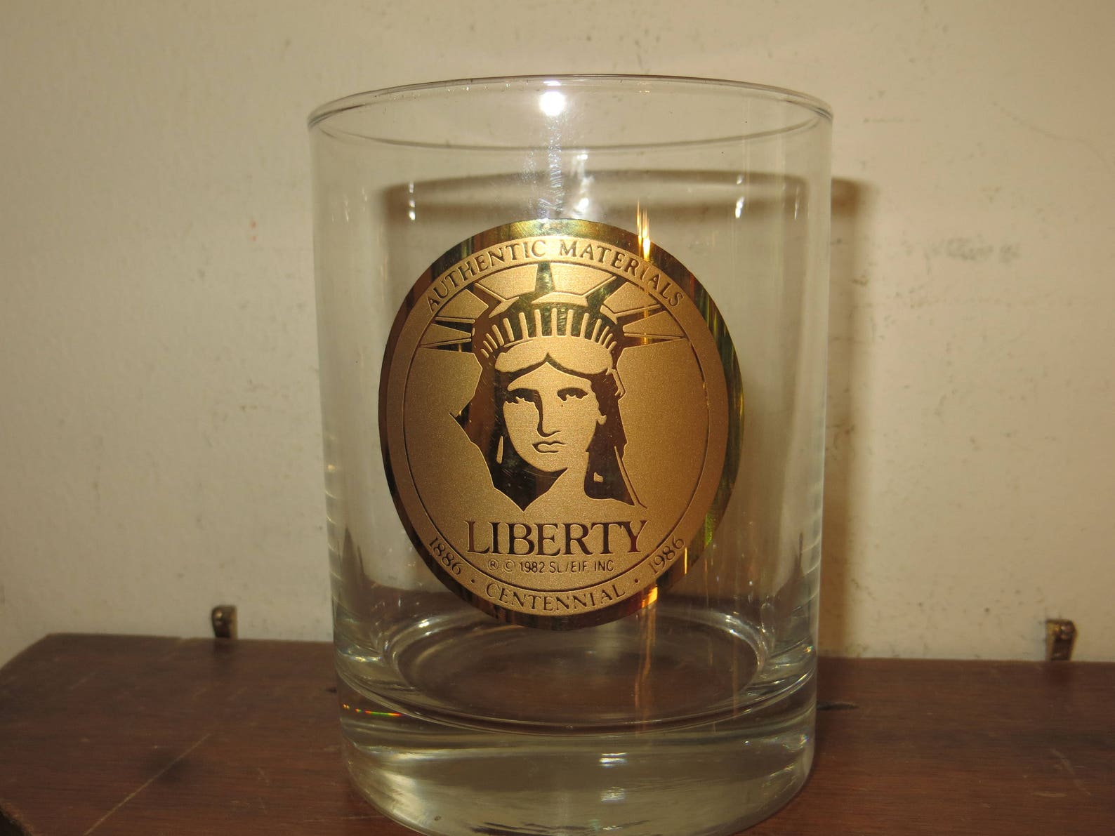 Libbey Glassware Statue of Liberty Commemorative Drink Glass. - Etsy