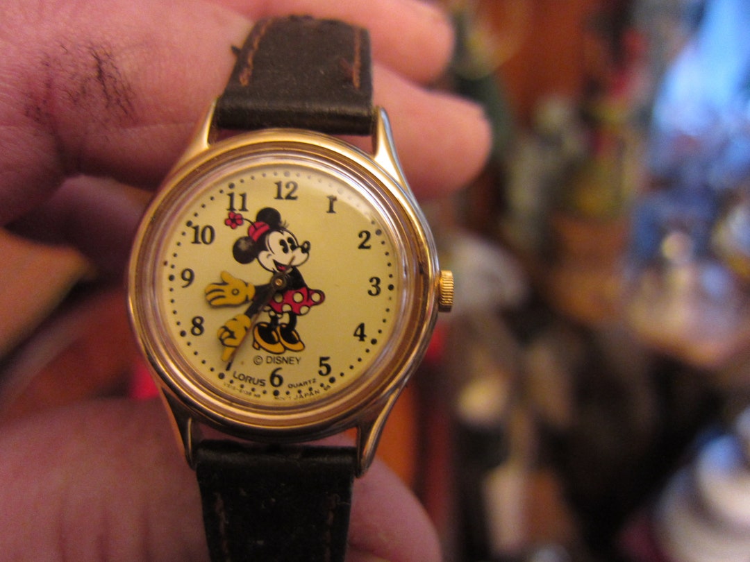 Lorus Disney Mini Mouse Watch V515 6080 A1 - Etsy