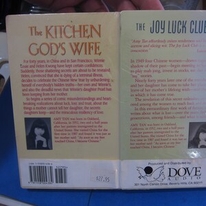 Amy Tan the Kitchen God's Wife & the Joy Luck Club, Dove Audio, - Etsy