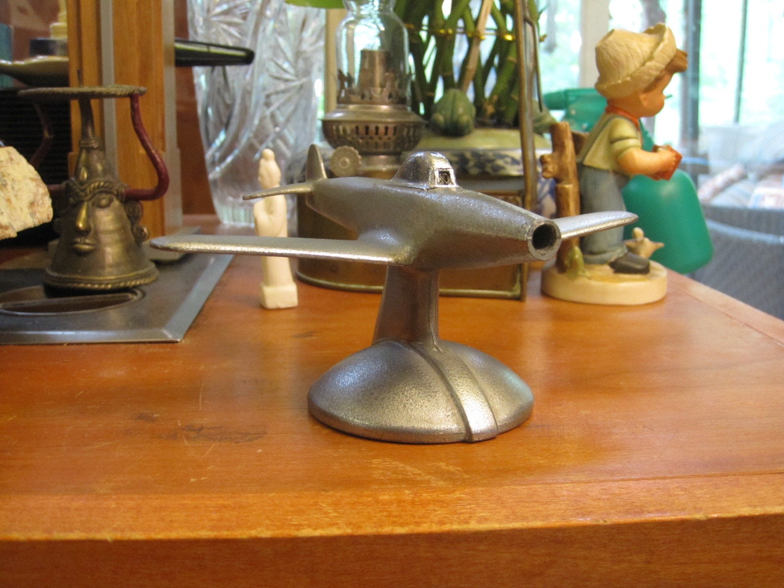 Art Deco Airplane Table Top Lighter for Restoration or Parts - Etsy