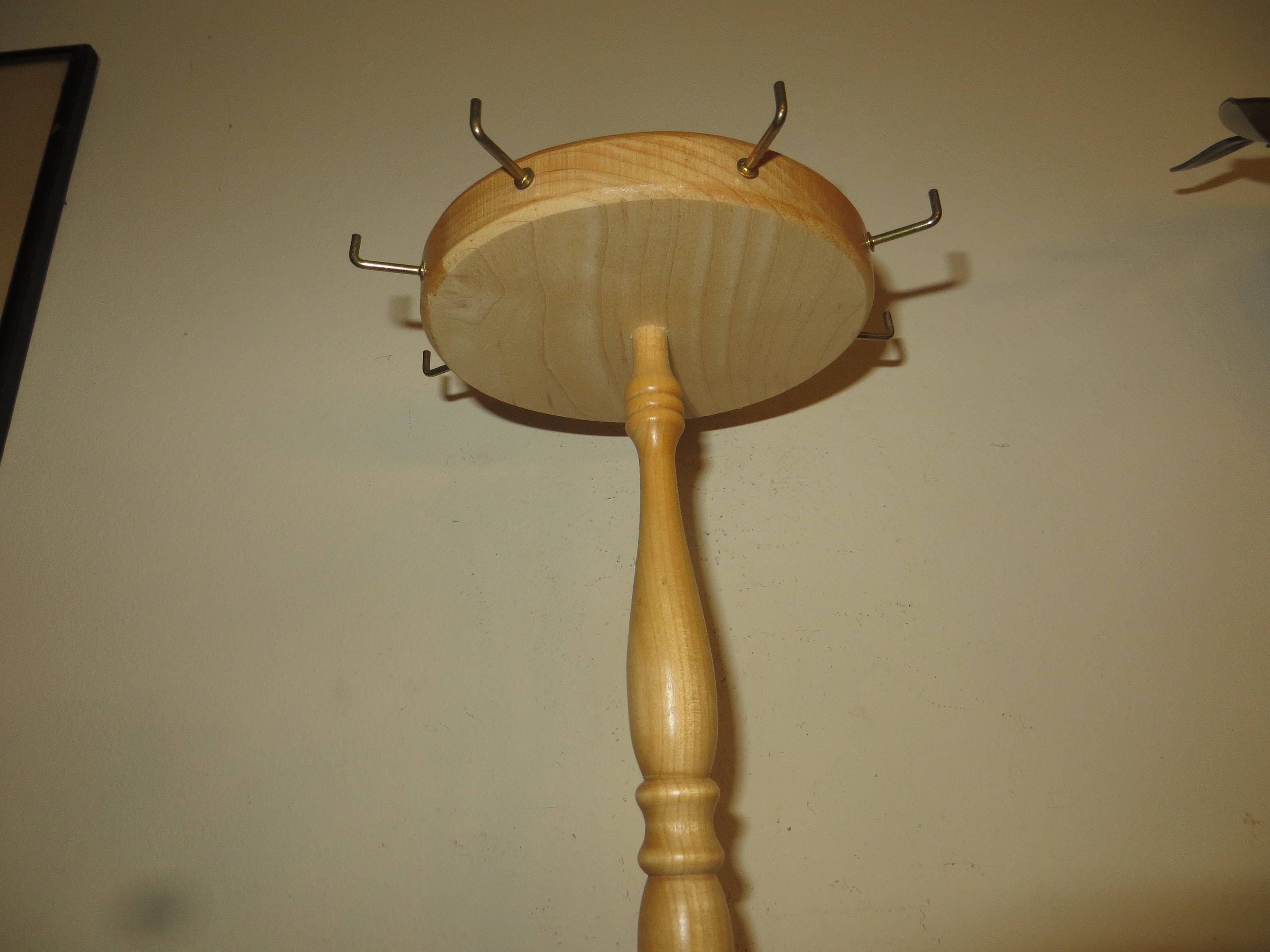 Jewelry Tree Display Chain Necklace vintage wood rotating | Etsy