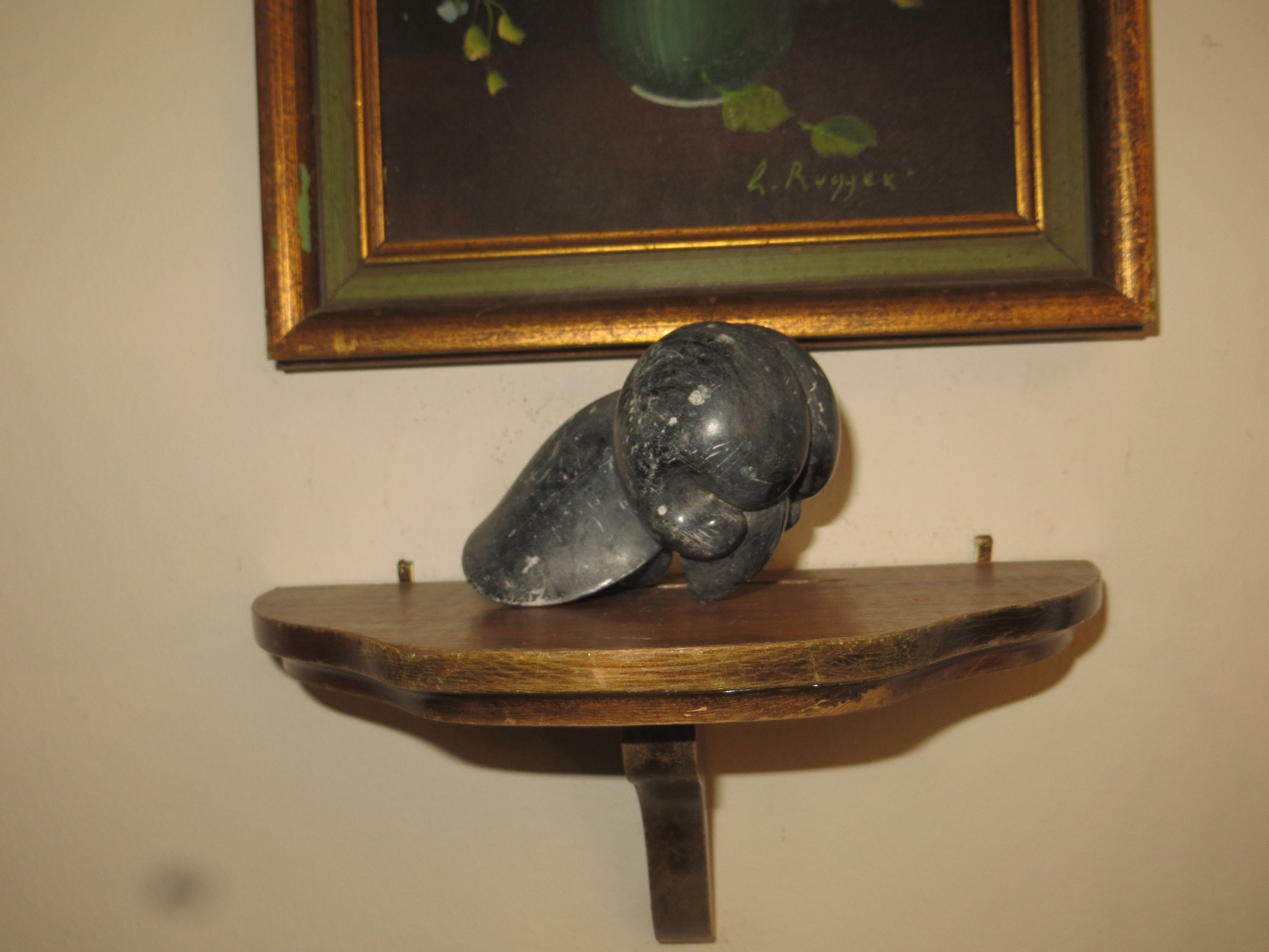 Stone Ram Head Paperweight, Carved Vintage - Etsy