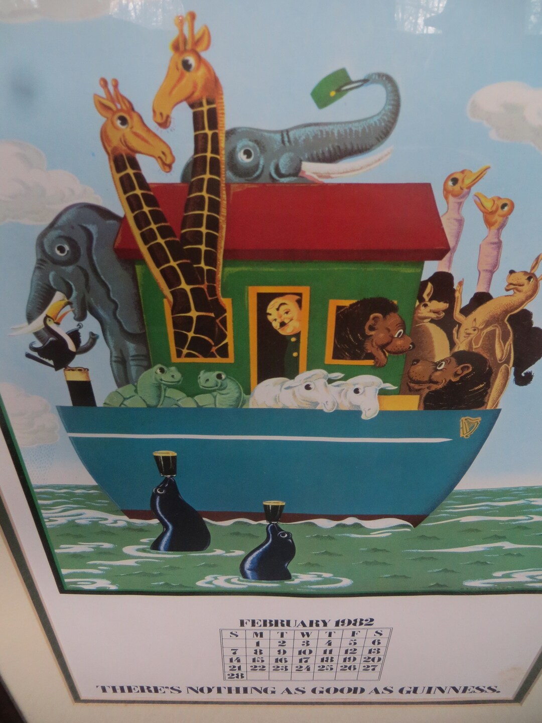 Heineken Beer Sign Print Artwork Calendar, Vintage, Guinness Beer - Etsy