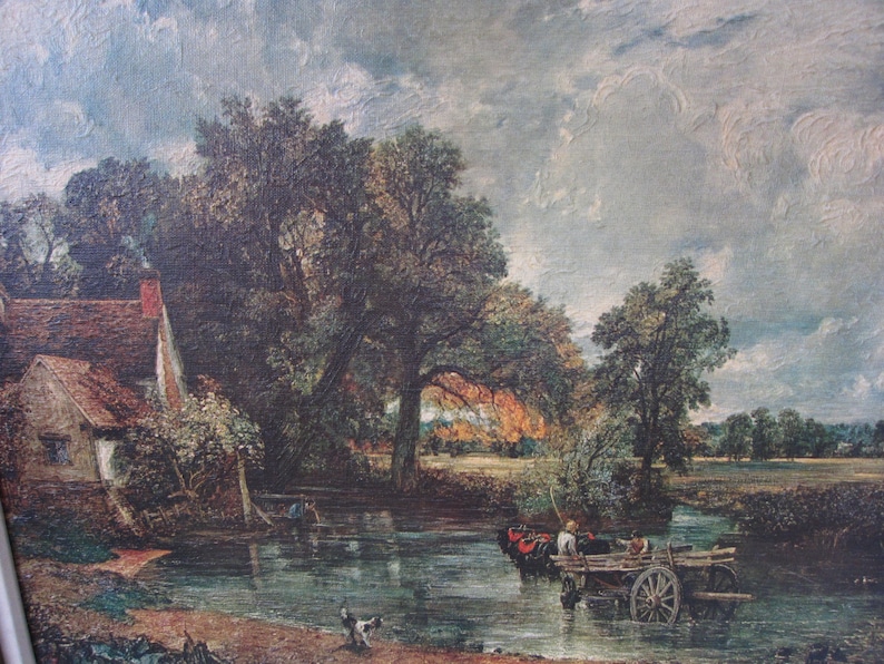 The Hay Wain by John Constable Hand Painted Oil Painting on - Etsy