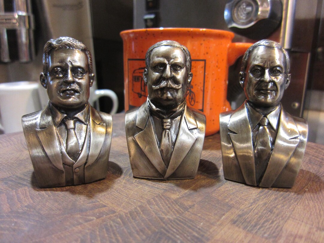 Theodore Roosevelt OR William Howard Taft OR Harry S. Truman Miniature ...