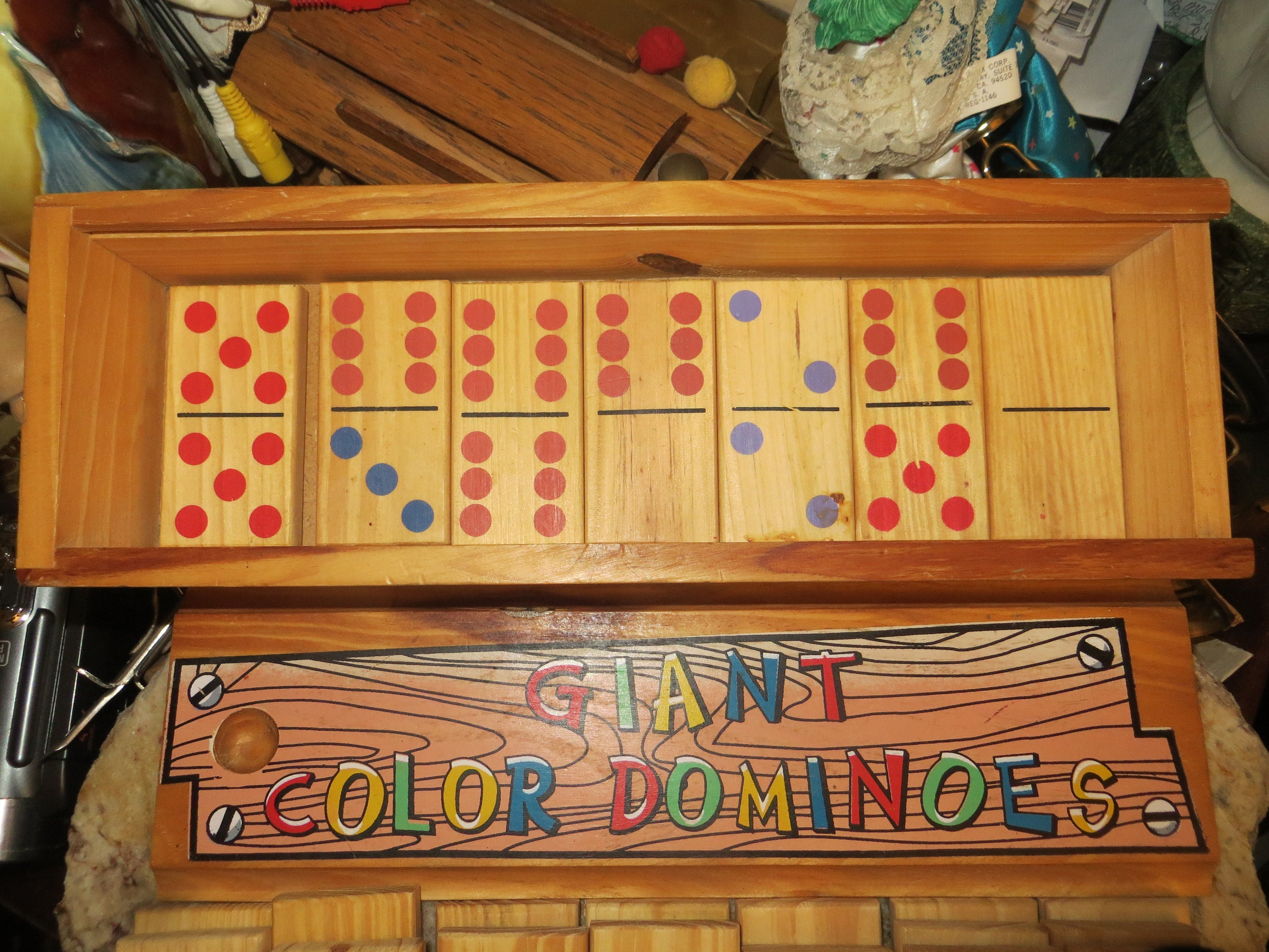 Giant Color Dominos 3 1/8 X 2 5/8. - Etsy
