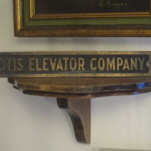 Otis Elevator Company Plaque Sign - Etsy