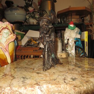 Bronze Wizard Statue, Sculpture, Signed, Vintage, Please Read ...