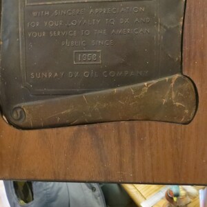 Sunray DX Oil Company Sign - Vintage Oil Find, Please Read Description ...