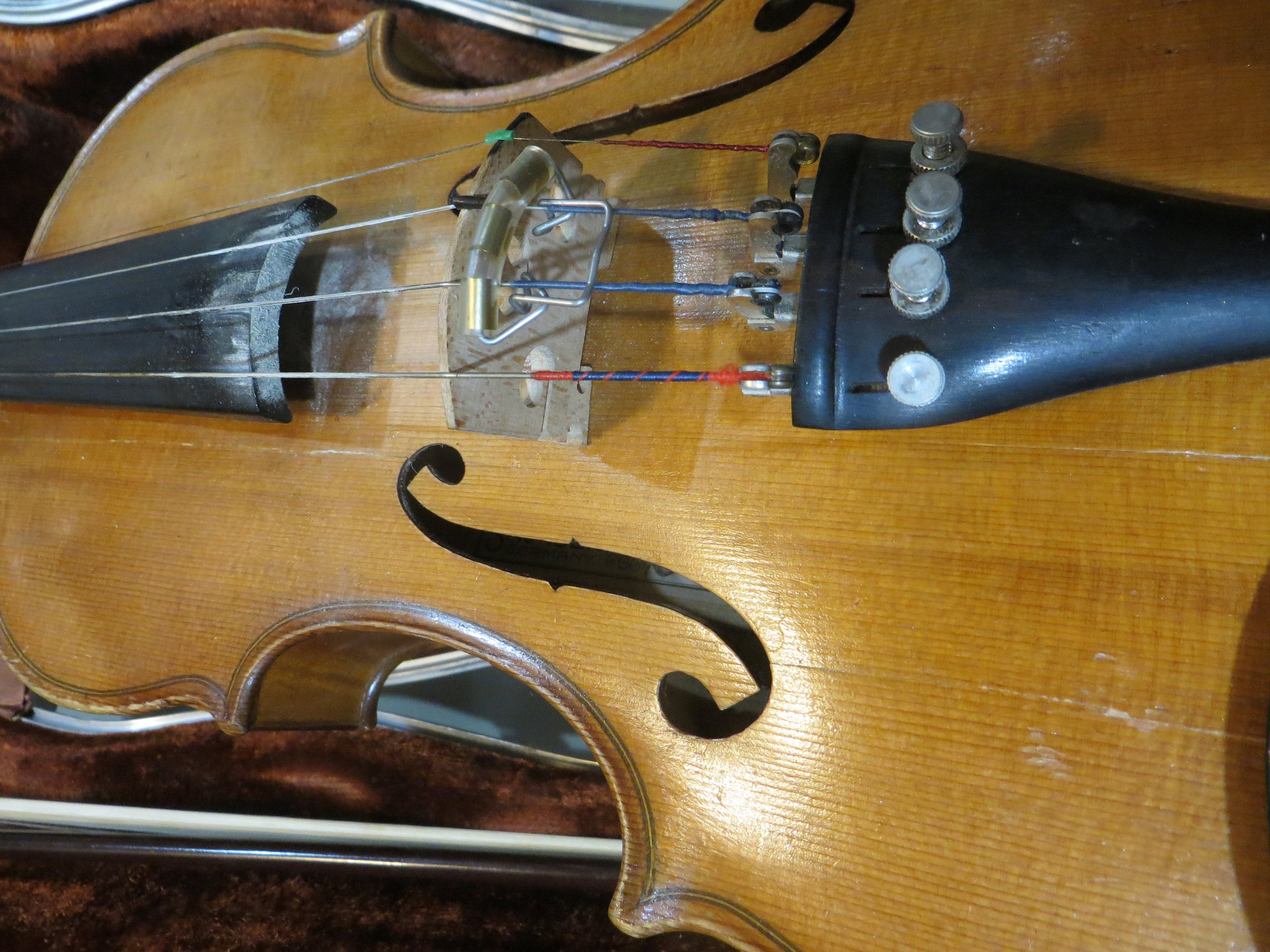 Old German Violin Ernst Martin 1900's for Restoration, Please Read ...