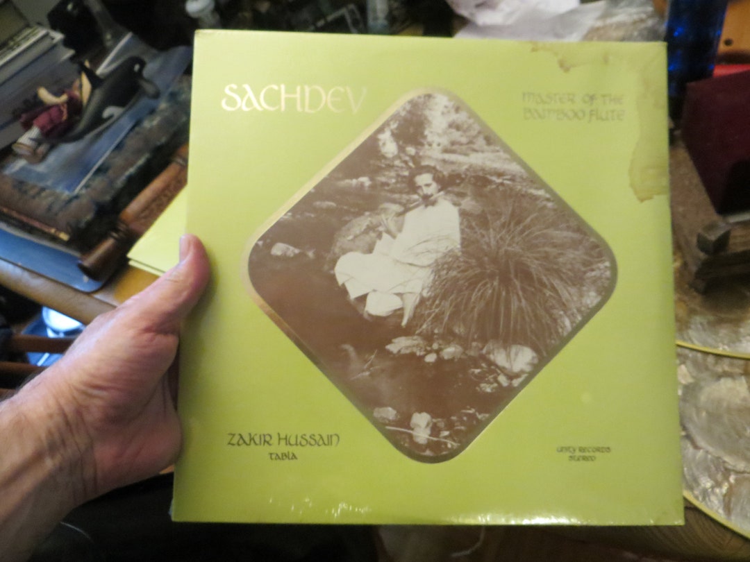 G.S SACHDEV - Bamboo Flute / Zakir Hussain Tabla - Bansuri Bhupali - LP ...