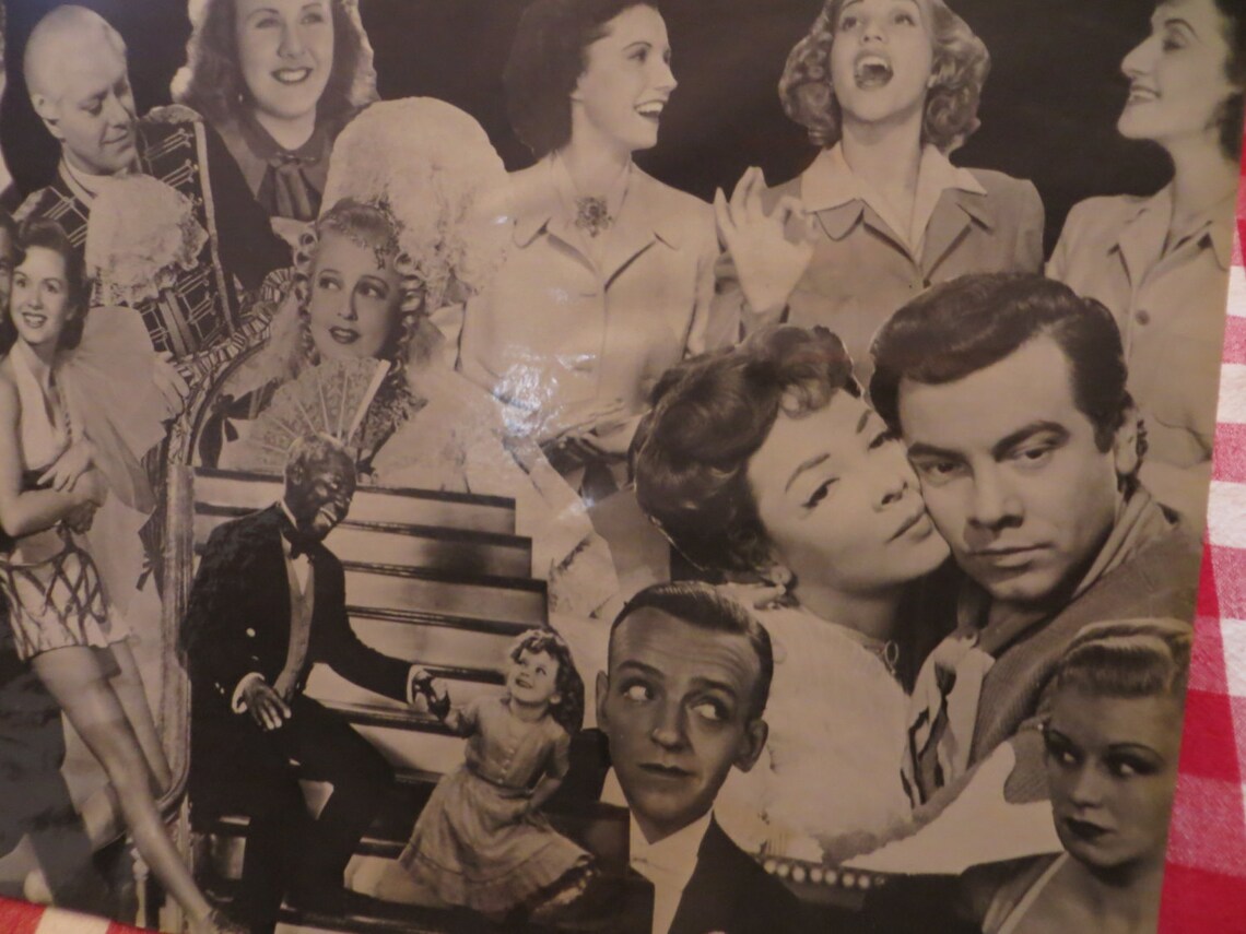 Movie Montages Musical Stars Caron Garland Kelly. Dailey. | Etsy