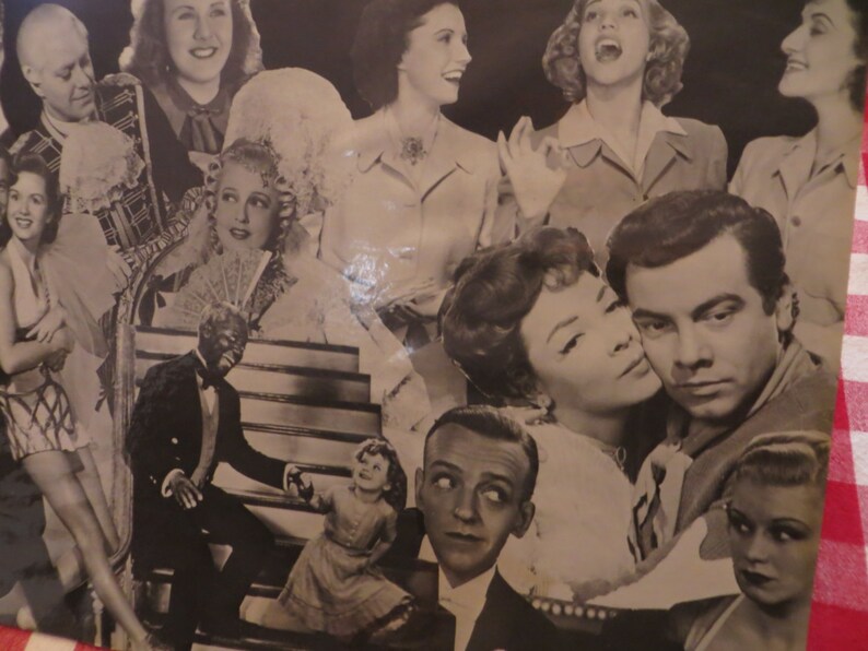 Movie Montages Musical Stars Caron Garland Kelly. Dailey. - Etsy