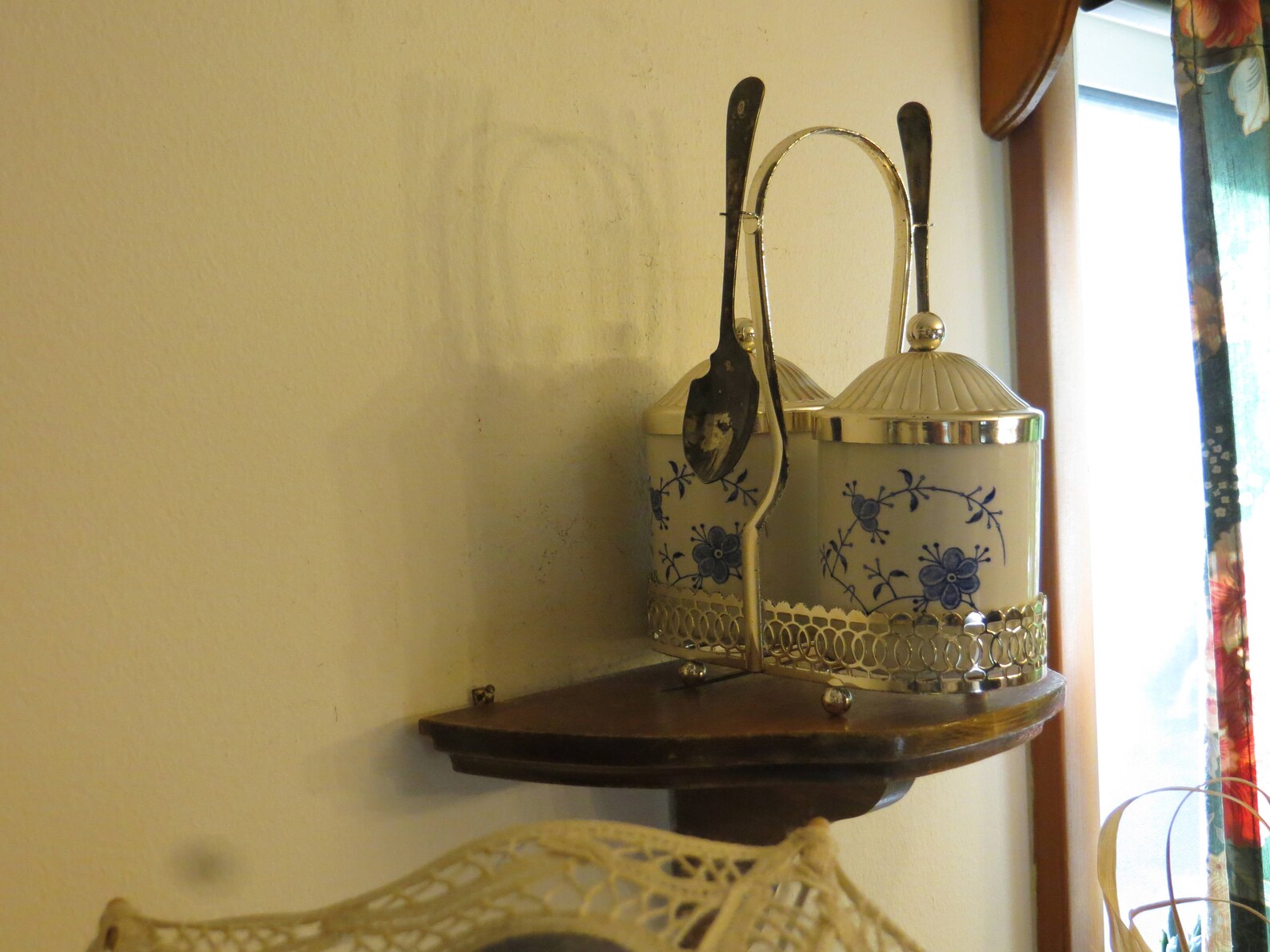 Leonard Silver Staffordshire Castor/condiments Blue and White | Etsy