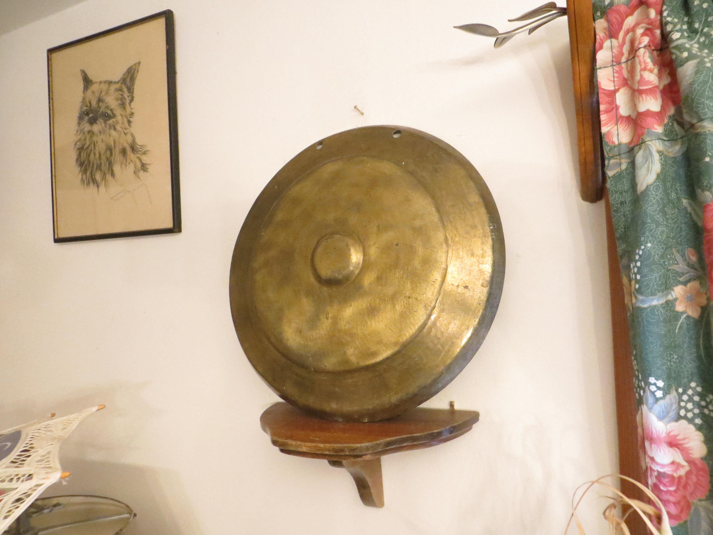 Old Temple Gong Brass or Bronze 3 1/2 Pounder 13 . | Etsy