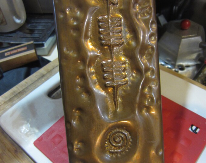 Vintage 1970s Ogham Writing Handwrought Copper Ireland - Etsy