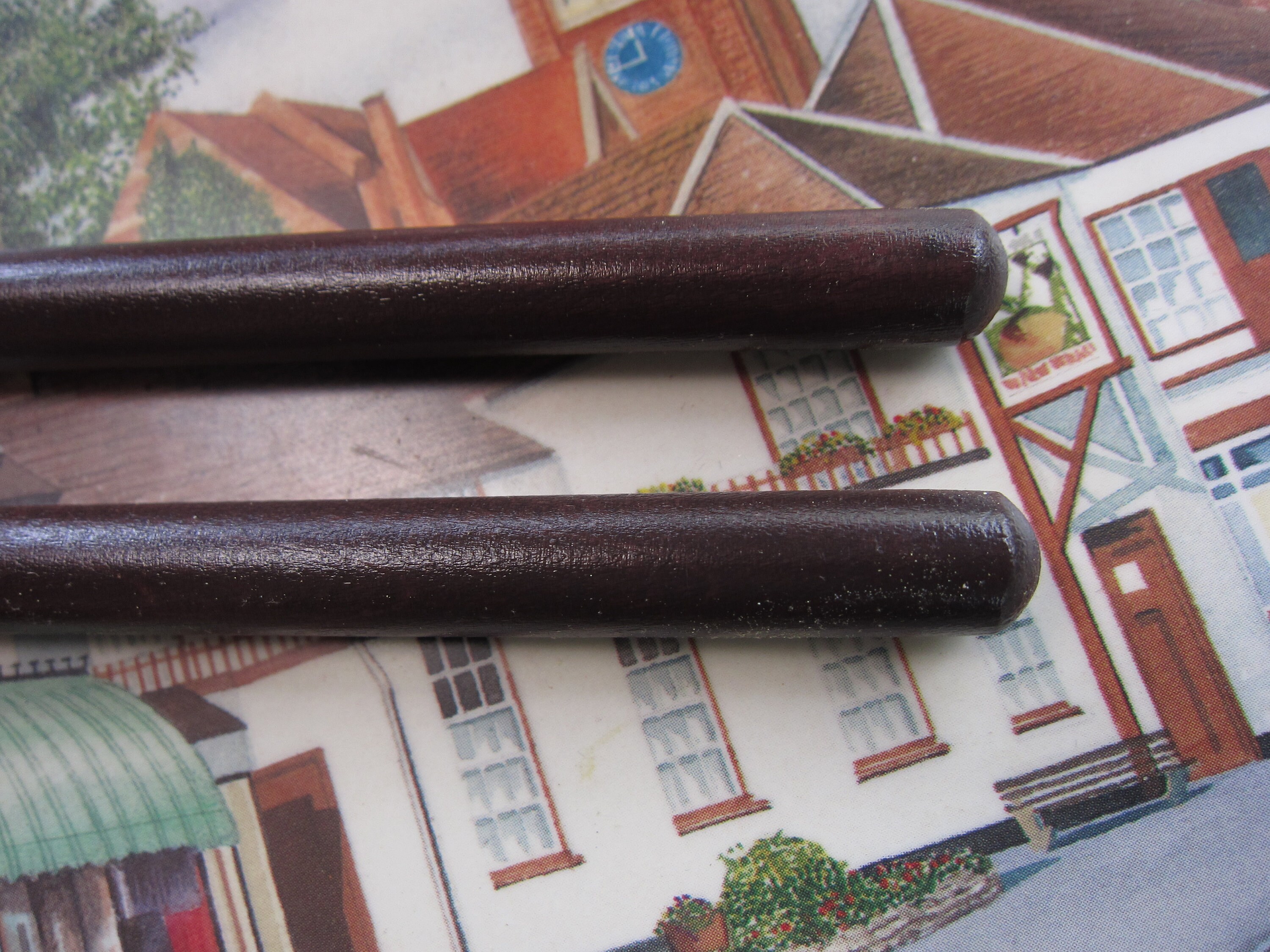 Graber and Bali Metal Shepherd's Hook Wooden Wand for Horizontal Blinds ...