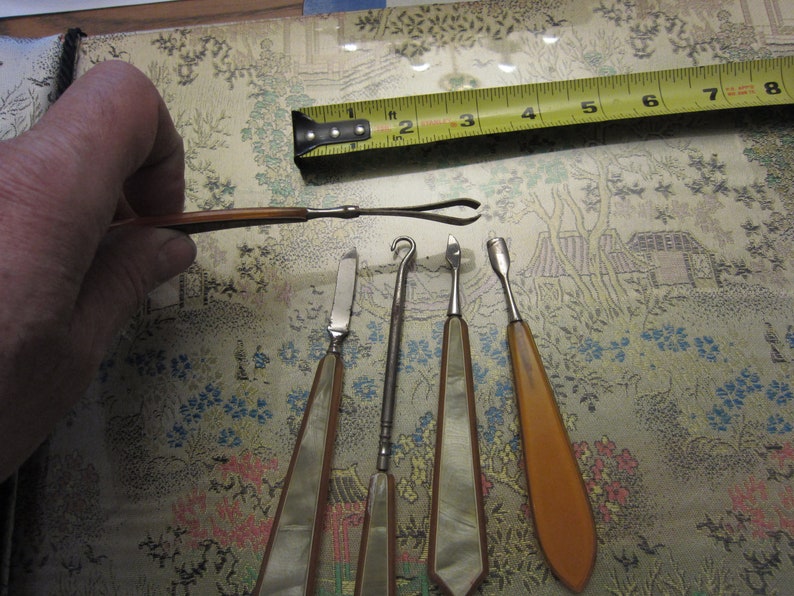 5 Bakelite Tools Sewing Manicure Arts and Crafts Vintage - Etsy