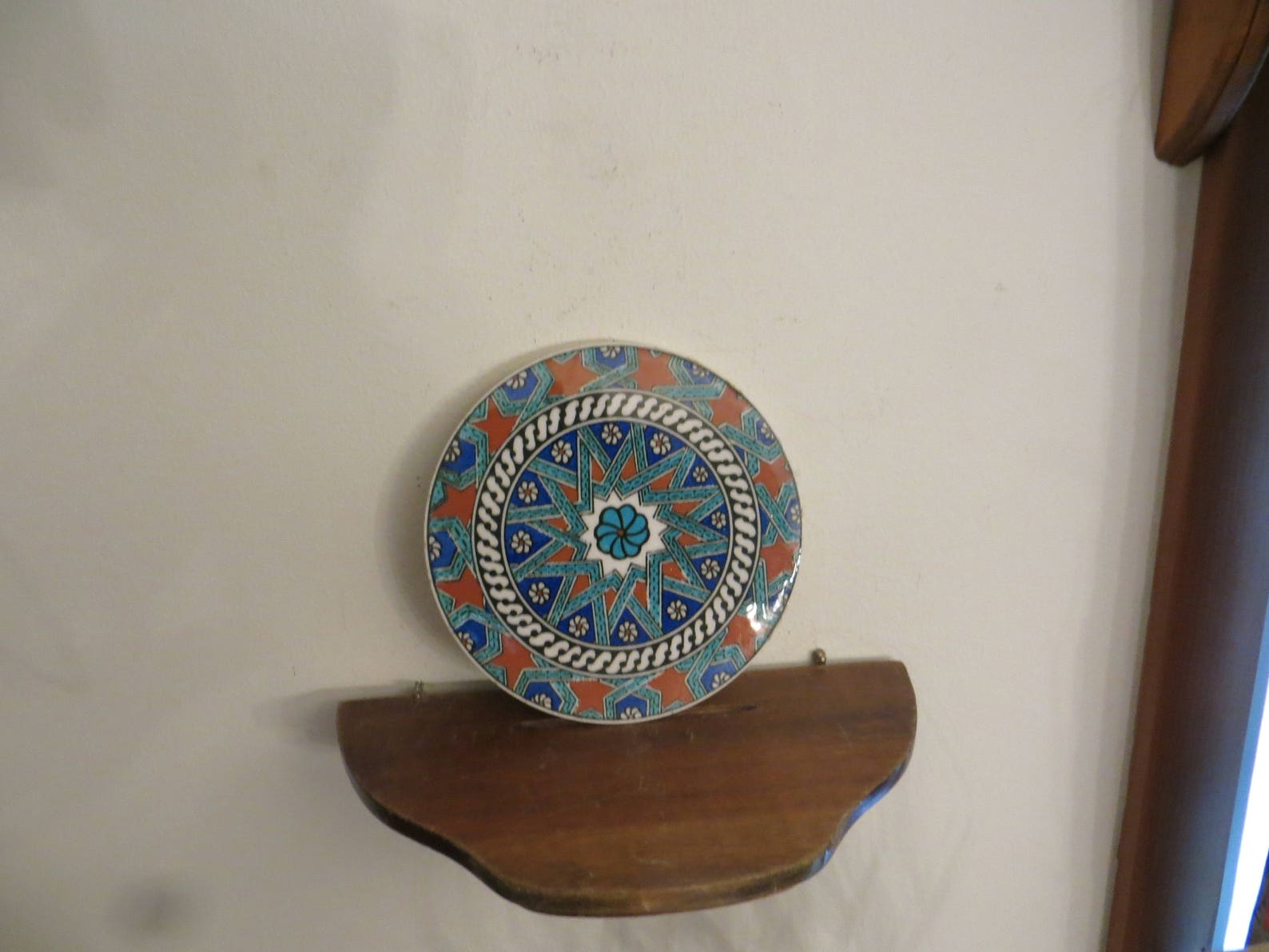 Trivet Ceramic Round Kitchen Hot Plate Tile Vintage - Etsy