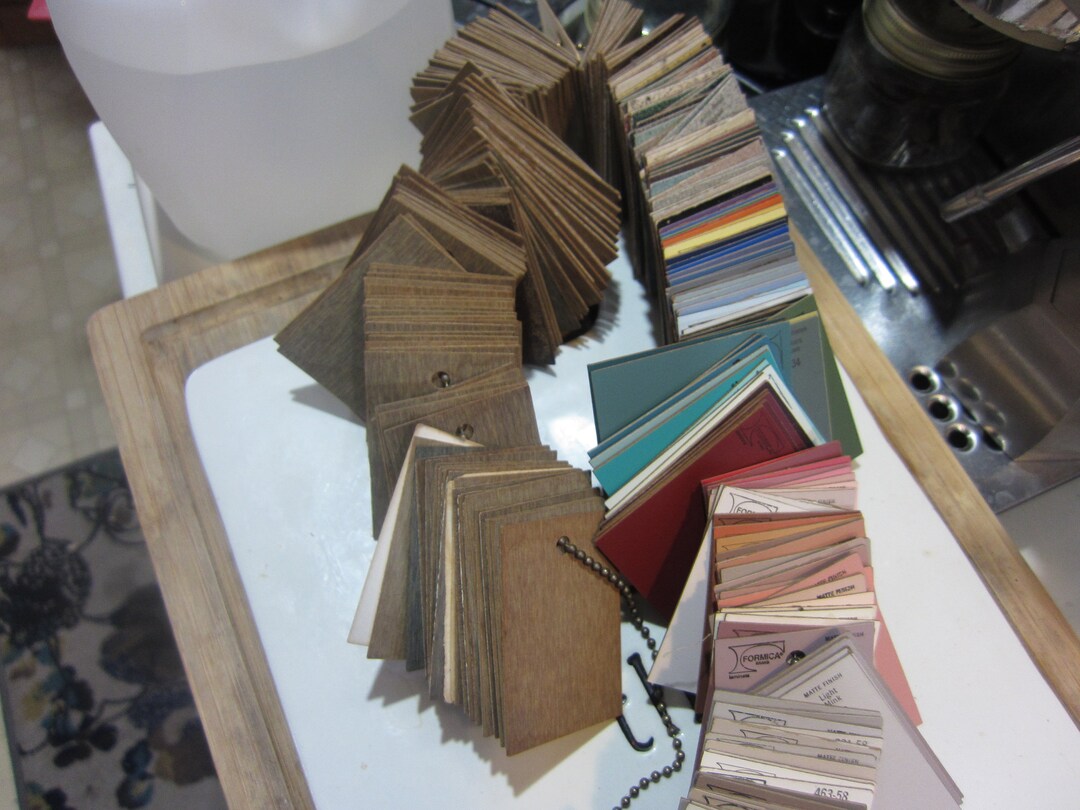 Lot of Formica Salesman Samples 90s - Etsy