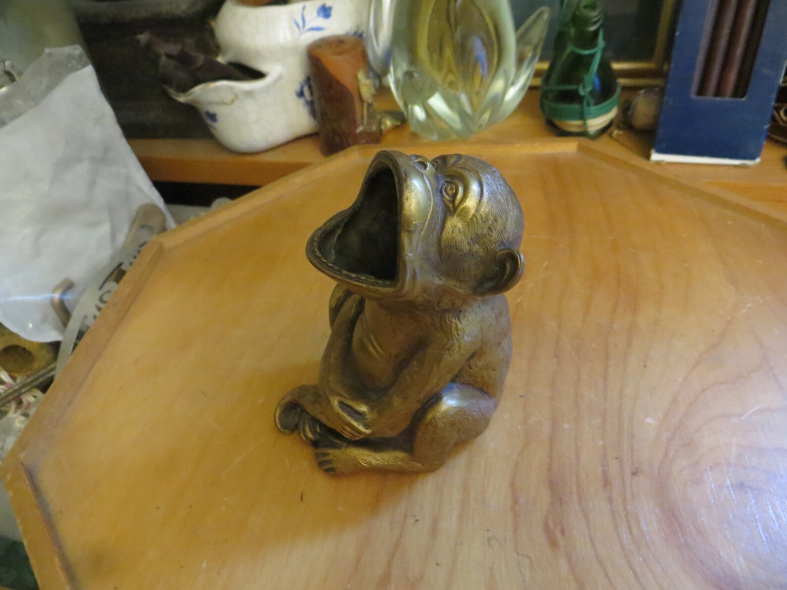 Jenning Brothers Chimpanzee Cigar Monkey Ashtray 1979 - Etsy