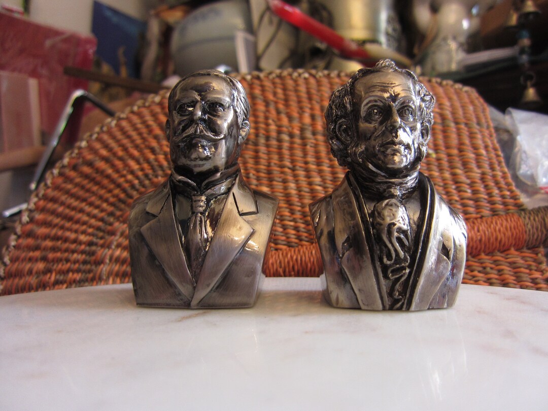 Martin Van Buren OR William Howard Taft Miniature Bust, Vintage, Please ...
